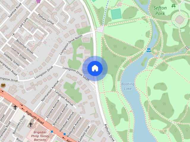 Aigburth Drive, Liverpool, Merseyside, L17