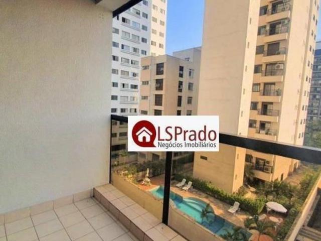 Ao lado Metrô Eucaliptos e ao Shopping Ibirapuera, 1 dormitório, terraço e 1 vaga!