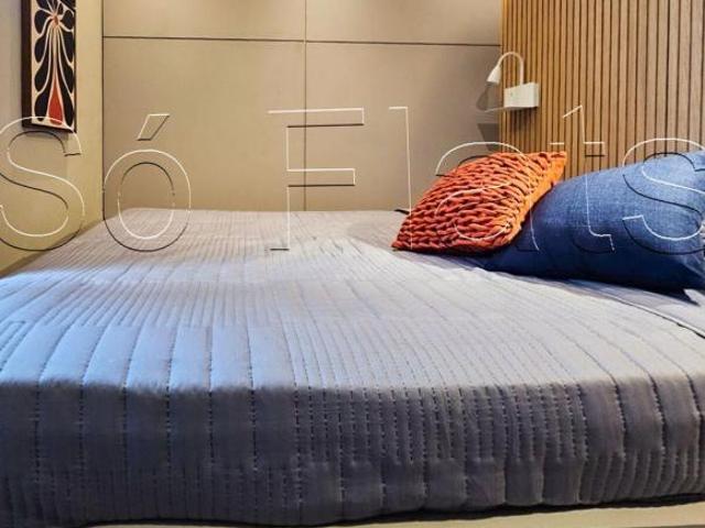 Ao Lado da Paulista | Studio Mobiliado com Varanda e Lazer Completo nos Jardins