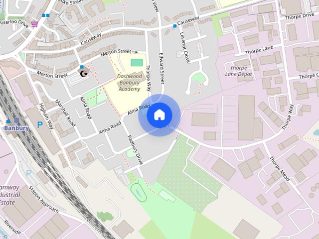 Alma Road, Banbury, Oxfordshire, OX16