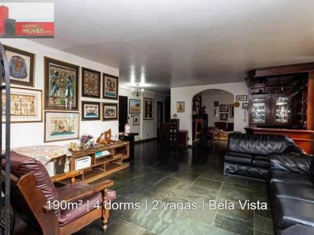 Alameda Joaquim Eugênio de Lima, 268 Bela Vista, 190m², 2 vagas, Deauville