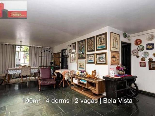 Alameda Joaquim Eugênio de Lima, 268 Bela Vista, 190m², 2 vagas, Deauville