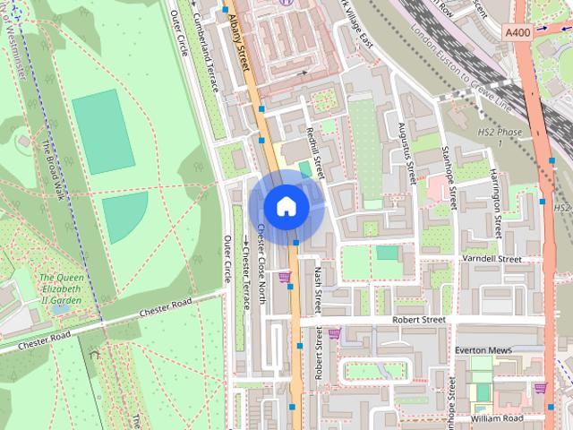 Albany Street, Regents Park, London, NW1