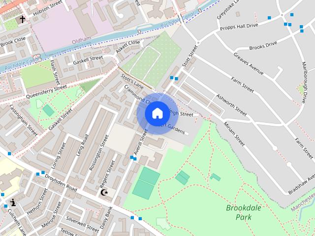 Albert Gardens, Manchester, M40