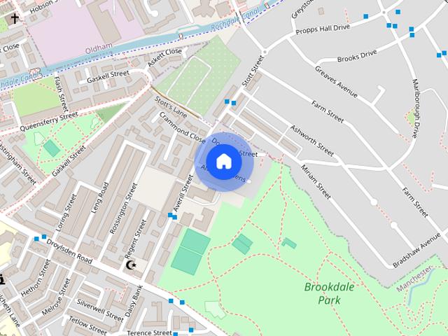 Albert Gardens, Manchester, M40