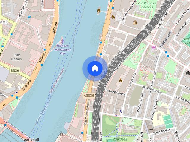 Albert Embankment, Lambeth, London