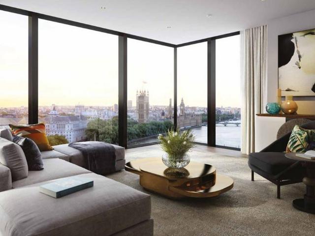 Albert Embankment, London, SE1 2 bed apartment to rent £5,200 pcm £1,200 pw