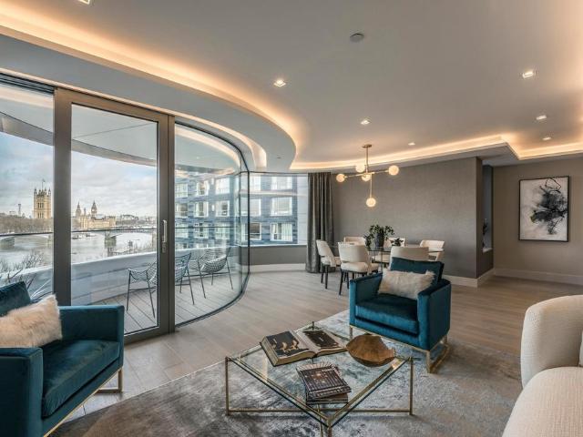 Albert Embankment, London SE1 3 bed apartment to rent £8,500 pcm £1,962 pw