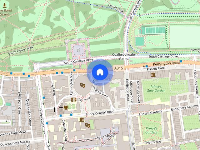 Albert Hall Mansions, Knightsbridge, London, SW7