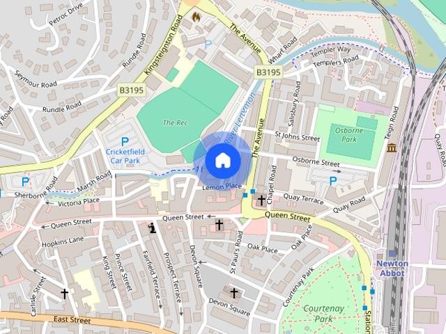 Albert Terrace, Newton Abbot, Devon, TQ12