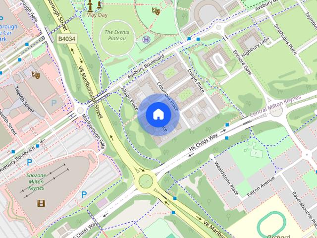 Albion Place, Campbell Park, Milton Keynes, MK9