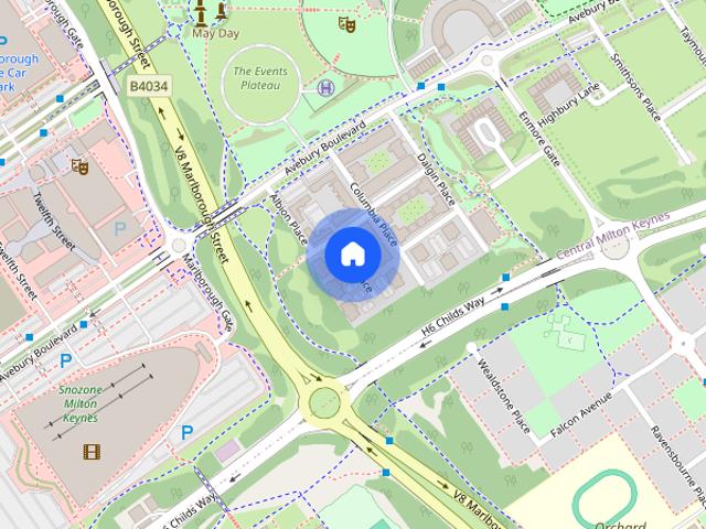 Albion Place, Campbell Park, Milton Keynes, MK9