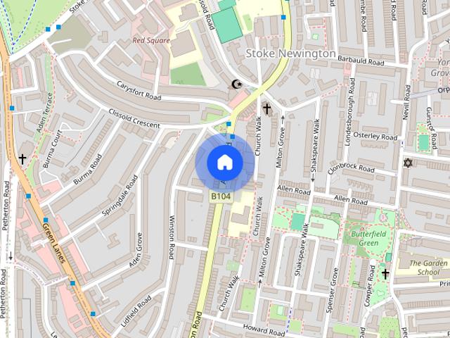 Albion Road, Stoke Newington, London, N16