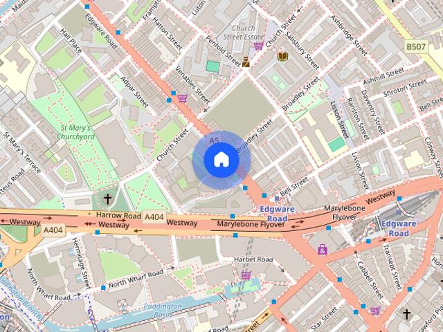 Alchindor Mansions, West End Gate, London, W2