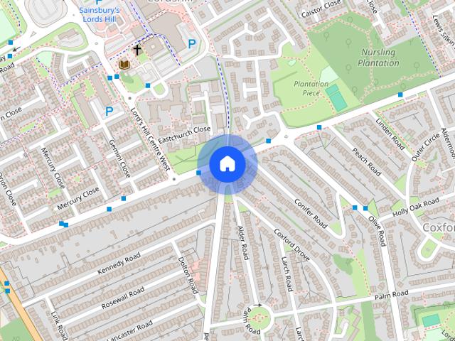 Alder Road, SO16