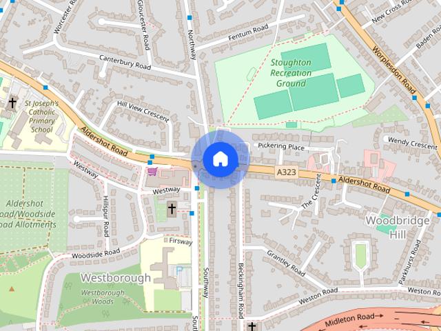 Aldershot Road, Guildford, GU2