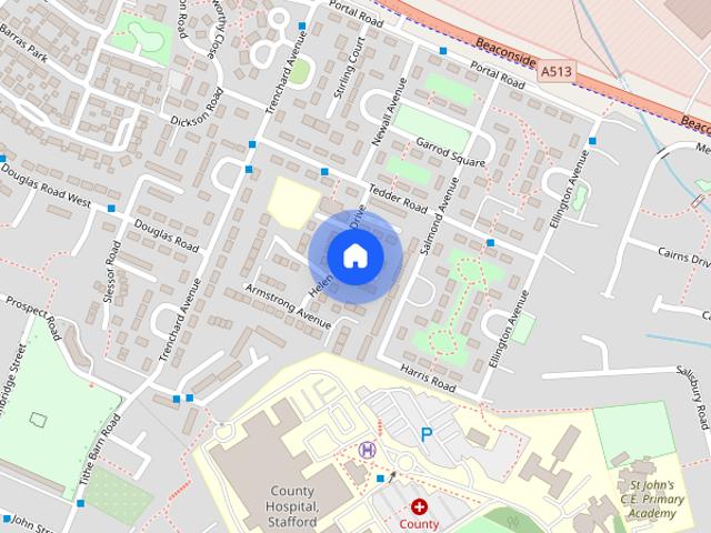 Aldrin Close, Stafford, Staffordshire, ST16