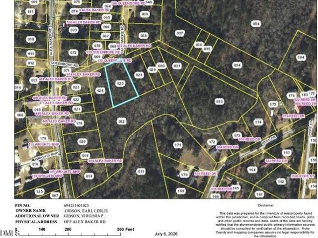 Alex Baker Rd, Raeford, Plot For Sale