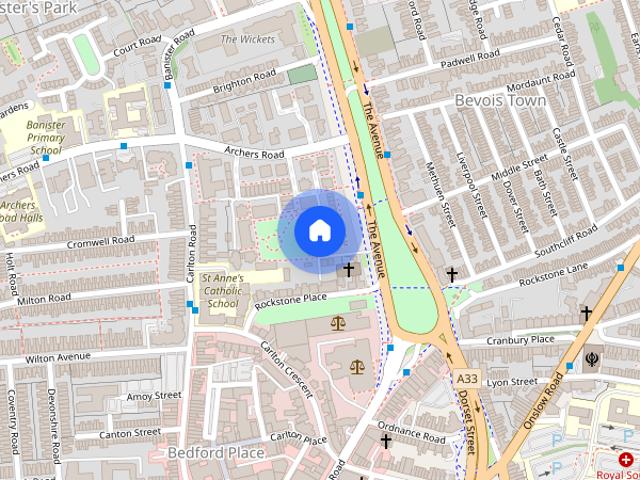 Alexander Place, Banister Park, Southampton, SO17