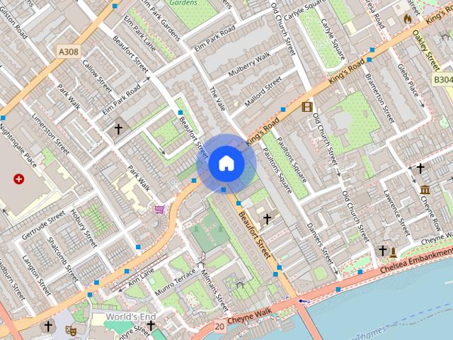 Alexandra Mansions, 333 Kings Road, Chelsea, London SW3