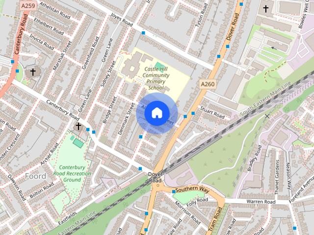 Alexandra Street, Folkestone, CT19