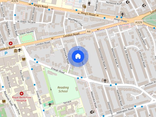 Alexandra Road, Reading, Berkshire, RG1