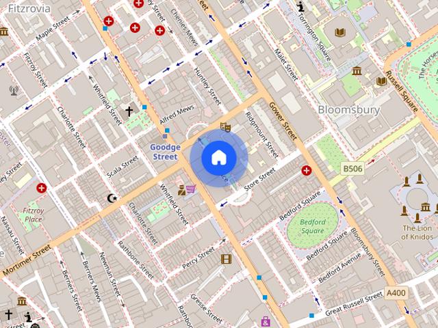 Alfred Place, Bloomsbury, London, WC1E