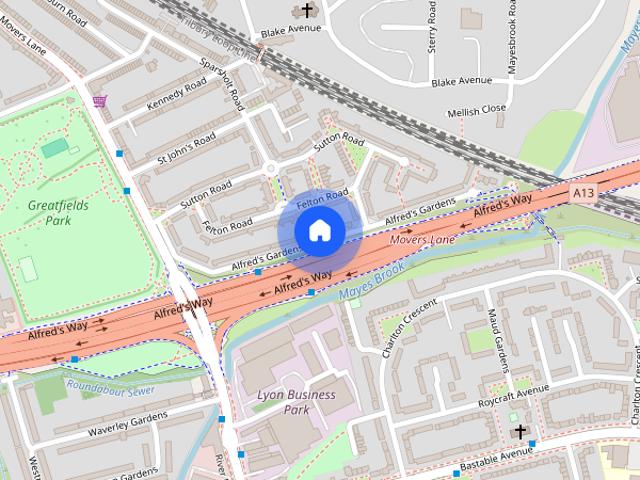 Alfreds Gardens, Barking, IG11