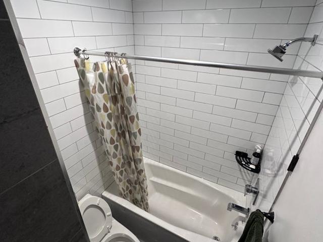 All included, own bathroom with bathtub