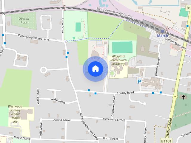 All Saints Close, March, PE15