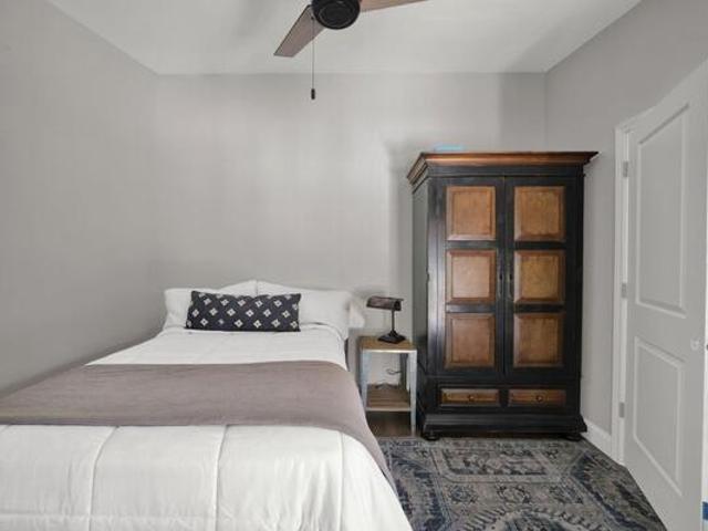 All utilities included – no surprise bills! Low move in fee for an easy start Fast, Free Fiber Wi Fi included Smart lock on every room for added security and convenience Bus routes just steps from the door