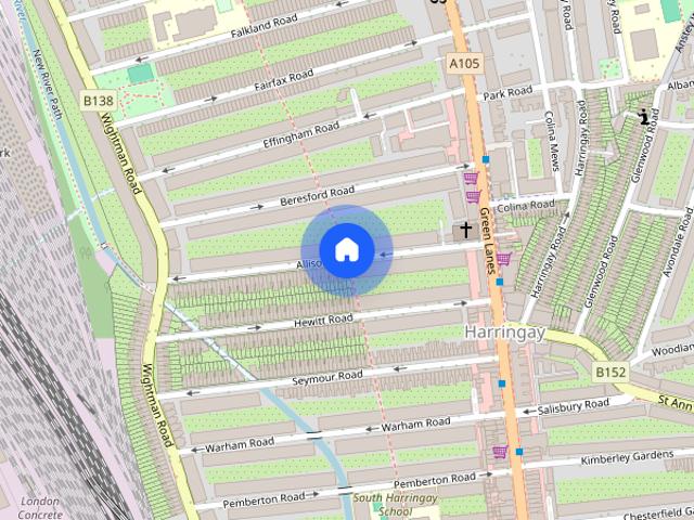 Allison Road, Haringey, N8