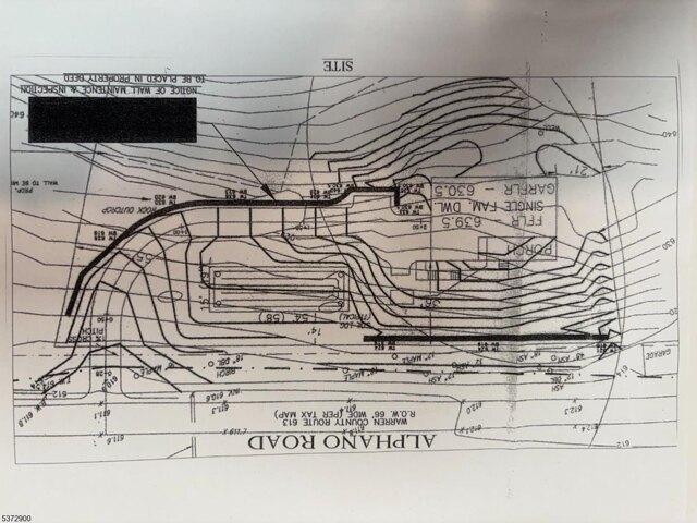 Alphano Rd, Allamuchy Township, Plot For Sale