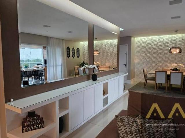 ALPHAVILLE, APTO COM 3 SUÍTES, VARANDA GOURMET ESPAÇOSA E 3 VAGAS