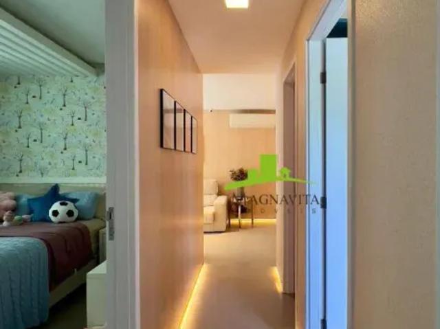 Alphaville I. Apartamento 3 Quartos à venda, 80m², 1 Suíte, Reformado, Vista para área verde, Varand