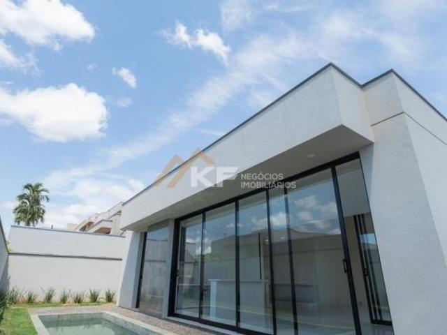 Alphaville I Residência Exclusiva em Alphaville: Casa Nova Térrea c/ 3 Suítes Ribeirão Preto