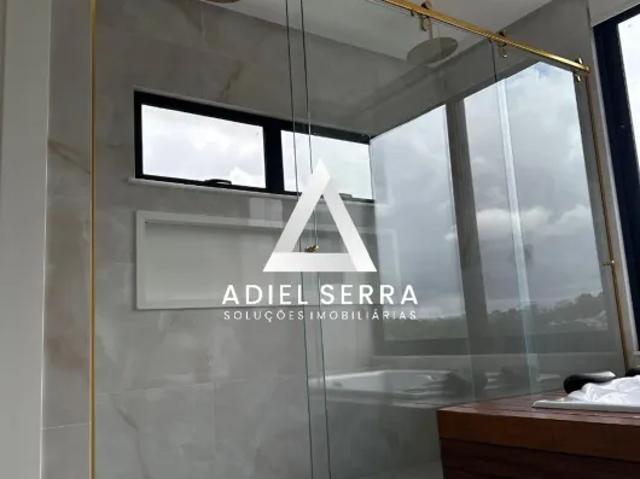 Alphaville II | Casa Alto Padrão | 700m² | 4 Suítes + 1/4 | Piscina com hidro | 6 vagas |