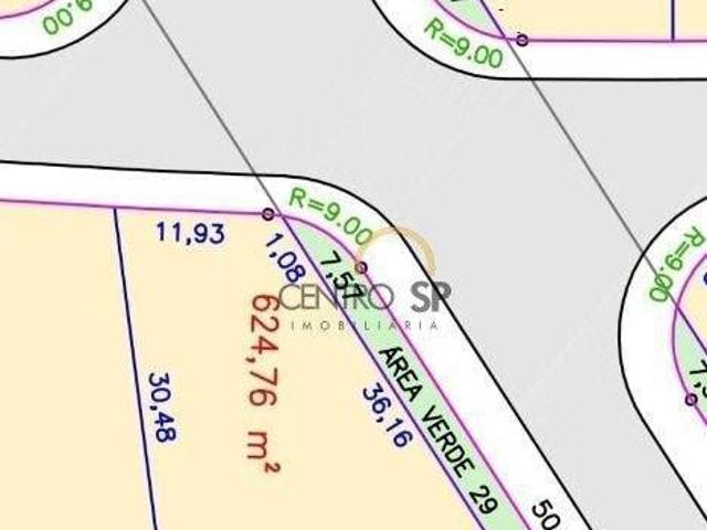 Alphaville, Lote de esquina, à venda, 624 m²