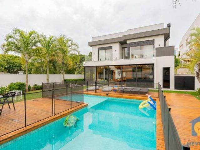 Alphaville Residencial 01, 736m² Privativos, 4 Suítes, Mobiliada, Piscina, Espaço Gourmet