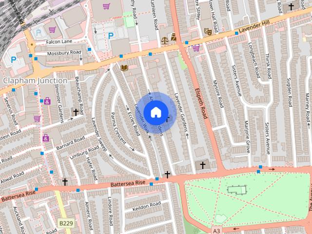 Altenburg Gardens, Clapham Junction, SW11