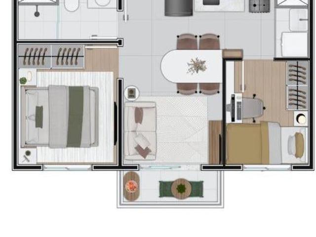 #ALTO DA MOÓCA APTO 46M² 2 Dorm 1 suite 1 Vaga r$537 mil