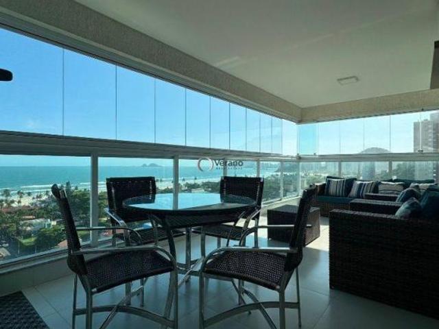 Alto padrão a venda na Praia da Enseada, Varanda Gourmet, Vista Tot