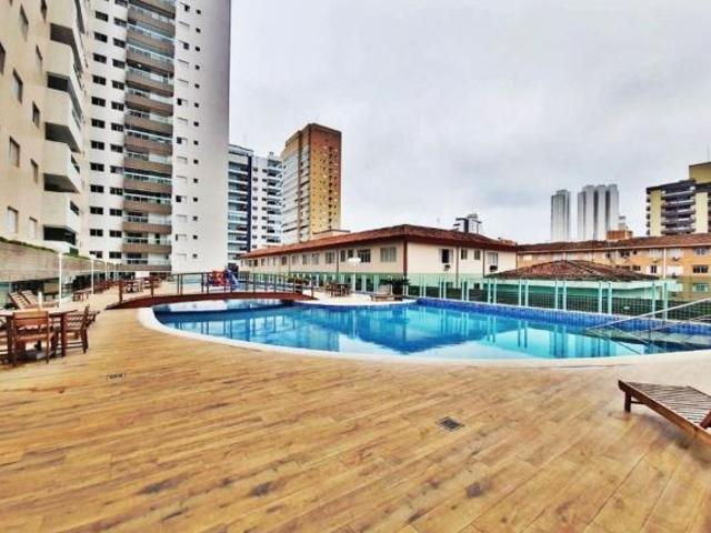 Alto padrão com 3 suites, 2 vagas, vista livre no Canto do Forte – Praia Grande