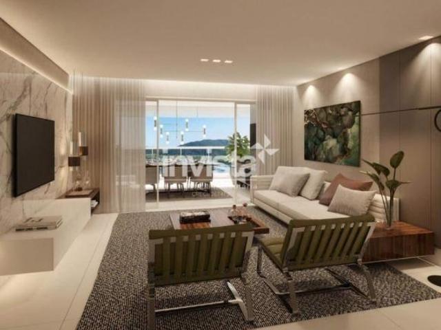 Alto padrão em construção na Ponta da Praia — 163 m², 3 suítes e lazer completo em condomínio icônic