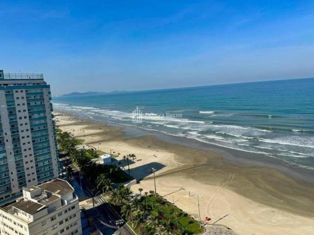 Alto Padrão Frente Mar 2 Dormts 1 Suíte C/Varanda Gourmet, 2 Vagas