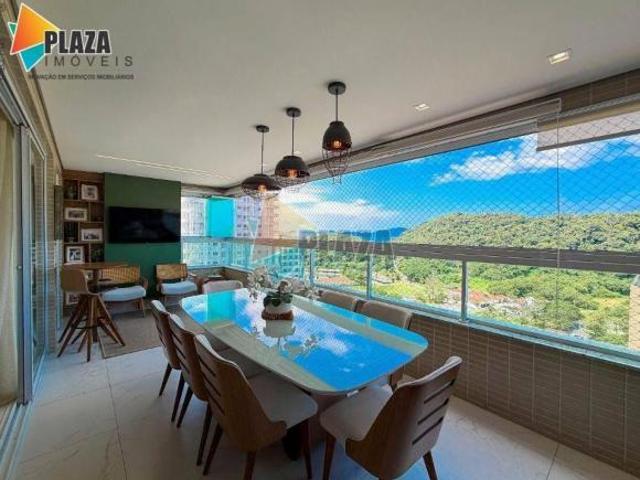 Alto Padrão no Canto do Forte | 3 Suítes | Varanda Gourmet | 3 Vagas Privativas