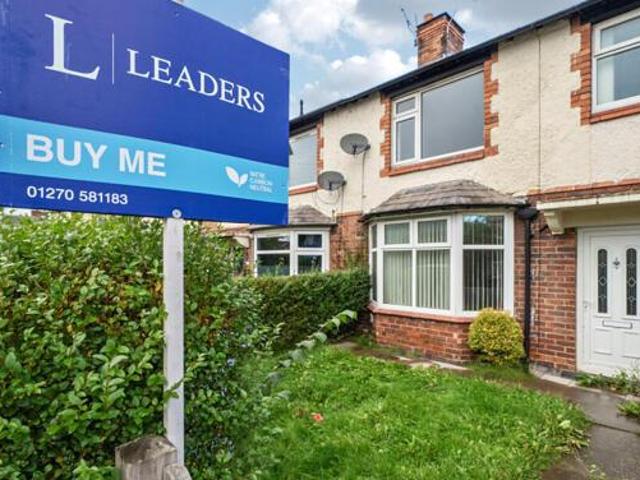 Alton Street, Crewe, 3 Bedroom Terraced
