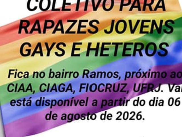 ALUGA SE QUARTO COLETIVO PARA RAPAZES JOVENS GAYS E HETEROS