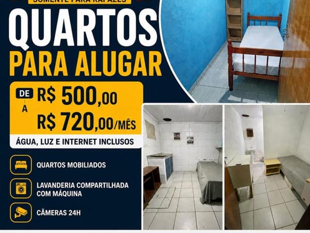 Aluga se quartos em Fazenda Rio Grande