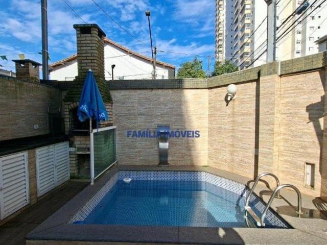 Alugar vender sobrado 3 quartos piscina Ponta da praia Santos SP